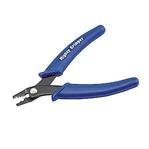 Beadalon Bead Crimper Tool for Jewelry Making - Use Pliers with Beading Jewelry Wire and Crimp Beads or Tubes for Professional Designers and Makers of Necklaces and Bracelets, Mighty
