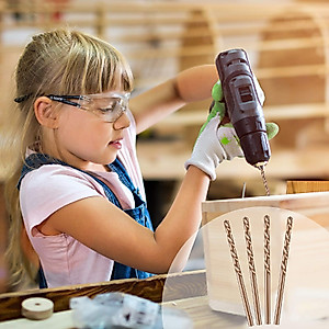 15 Pieces Cobalt Drill Bit Set M35 High Speed Steel Twist Drill Bit Set for Hardened Metal Stainless Steel Cast Iron Woodwork Plastic (1/8 Inch)