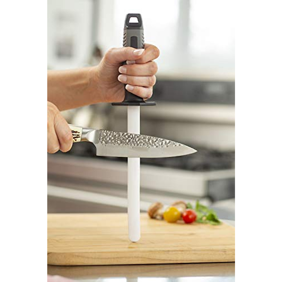 Smith's 8IN. Oval Ceramic Sharpening Rod