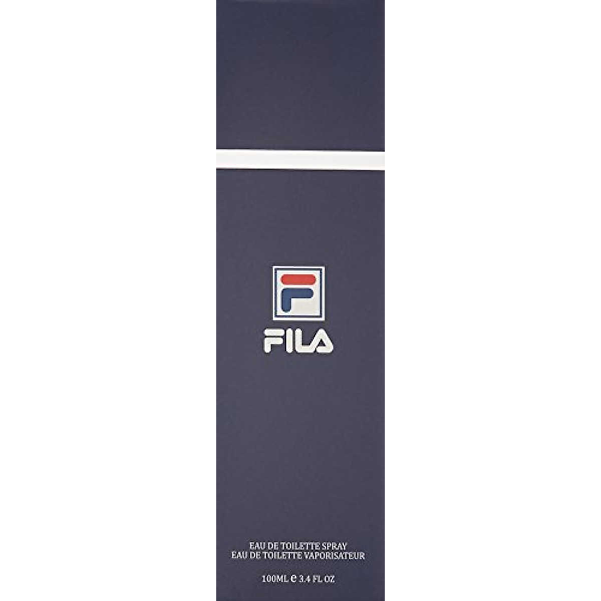FILA Eau de Toilette for Men - Cool, Clean, Refreshing - A Classic Cologne For Men - Extra Strength, Long Lasting Scent Payoff - Trendy, Rectangular, Streamlined, Portable Bottle Design - 3.4 oz