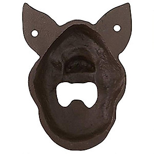 Design Toscano - QH14394 Design Toscano Divine Swine Pig Wall Mount Bottle Opener, 4.5 Inches, antique bronze