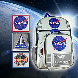 Bioworld NASA Space Explorer 16" Backpack 5 PC Set