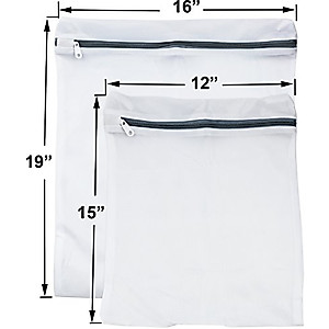 Simple Houseware Laundry Bra Lingerie Mesh Wash Bag (2 Large & 3 Medium)