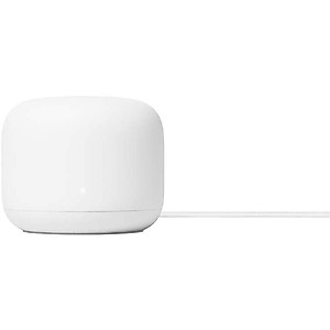 Google Nest Wifi Router 2 Pack (2nd Generation) 4x4 AC2200 Mesh Wi-Fi Routers with 4400 Sq Ft Coverage (Renewed)