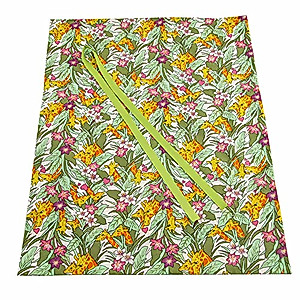 VZWraps Giraffes Reusable Fabric Gift Bag for Baby Shower or Birthday (Jumbo 27 Inches Wide by 33 Inches High)