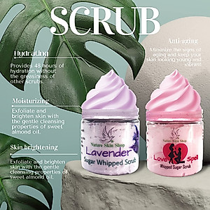 Sugar Scrub Soap Whipped Cream (Blueberry)