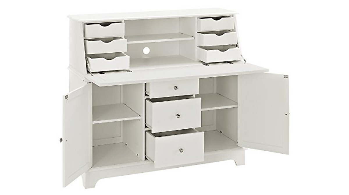 Crosley Sullivan Secretary Desk - Stylish Storage Solution