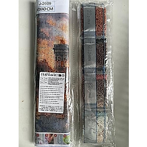 DIY 5D Diamond Art Painting Kit Cartoon Cross Stitch Diamond Art Painting Picture Kit Canvas Diamond Rhinestone Crystal Cross Stitch Embroidery Picture Adult Home Decor Wall Decor (arch bridge)