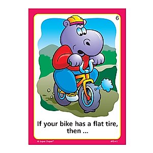 Super Duper Publications | If… Then… Fun Deck | Logical Thinking and Problem Solving Skills Flash Cards | Educational Learning Materials for Children