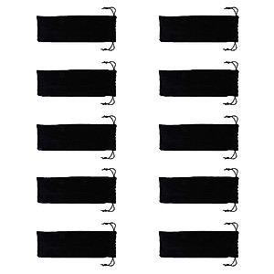 Straw Carrying Case, Straw Pouch, Safety and Reusable Straw Case, Travel Bag for Drinking Straws/Utensil/Chopsticks (9.6 x 3 Inch)