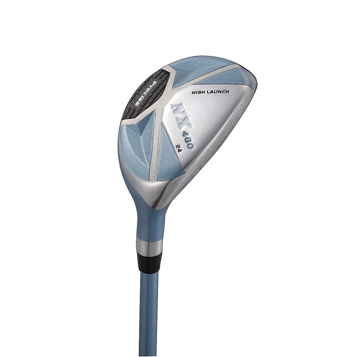 Precise NX460 Ladies Womens Complete Golf Clubs Set Includes Driver, Fairway, Hybrid, 4 Irons, Putter, Bag, 3 H/C's - 2 Sizes - Regular and Petite Size! (Right Hand Petite Size 5'3" and Below)