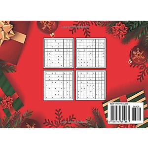 Stocking Stuffers for Men: Christmas Sudoku: Fun Holiday Activity & Brain Games ift Idea for stocking stuffers | +100 puzzles mix levels for Women and Men