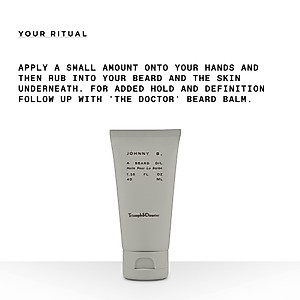 TRIUMPH & DISASTER | Johnny B Beard Oil | Nourish Men’s Skin & Beard - Soothes the Skin & Promotes Beard Growth, 1.35 fl oz