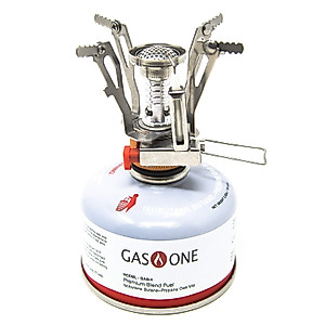 GasOne Camping Stove Fuel Blend Isobutane Efficient and High Output