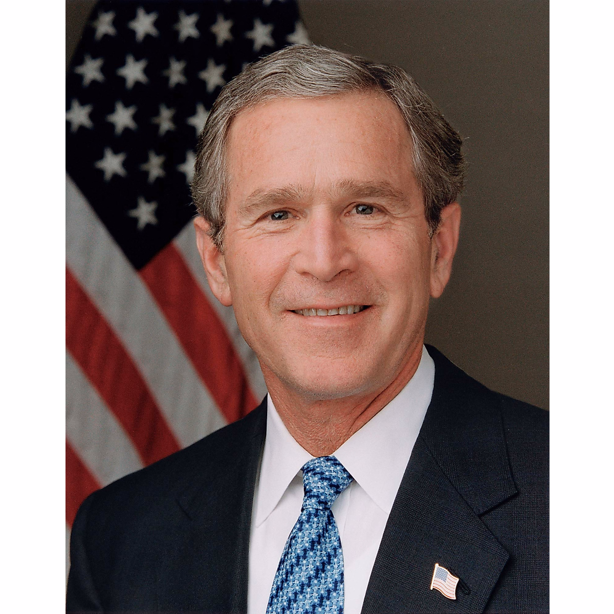 Frame a Patent George W. Bush Photograph - Historical Artwork from 2003 - US President Portrait - (4" x 6") - Semi-Gloss