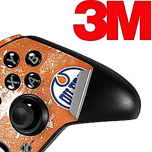 Skinit Decal Gaming Skin Compatible with Xbox One Elite Controller - Officially Licensed NHL Edmonton Oilers Frozen Design