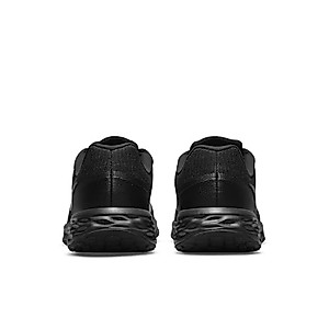 NIKE Men's Race Sneaker, Black Black Dk Smoke Grey, 10