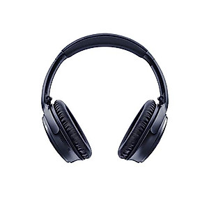 Bose QuietComfort 35 (Series II) Wireless Headphones, Noise Cancelling, with Alexa voice control – Triple Midnight (Renewed)
