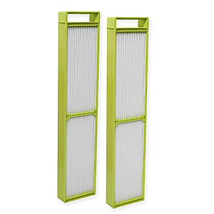 PUREBURG Replacement Filter Compatible with Alen Paralda HEPA Air Purifier TF50-Carbon HEPA-Fresh,2-Pack H13 HEPA 3-Stage Filtration Air Clean Dust VOCs Odor