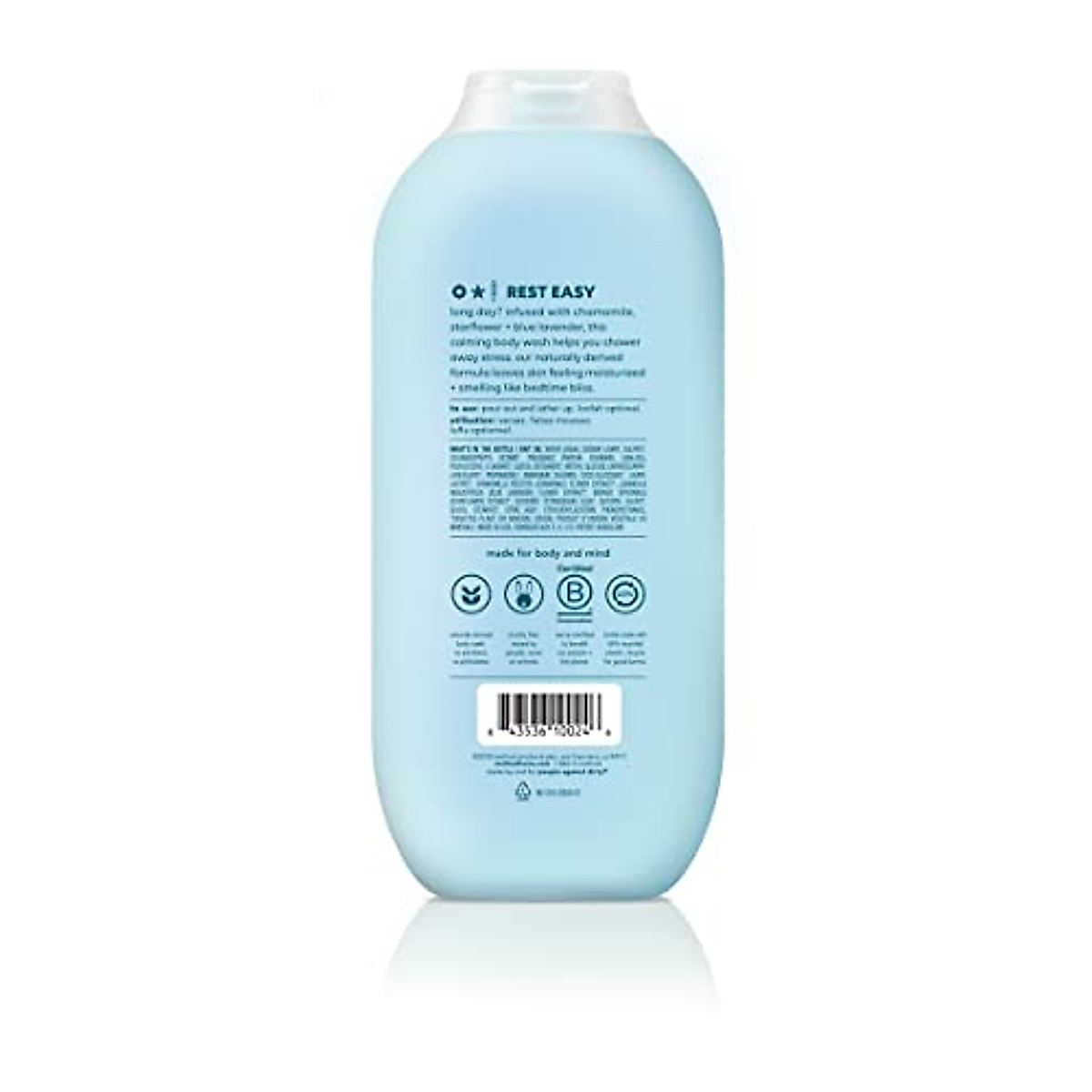 Method Moisturizing,Softening Body Wash, Wind Down, Paraben and Phthalate Free, 18 oz (Pack of 1)