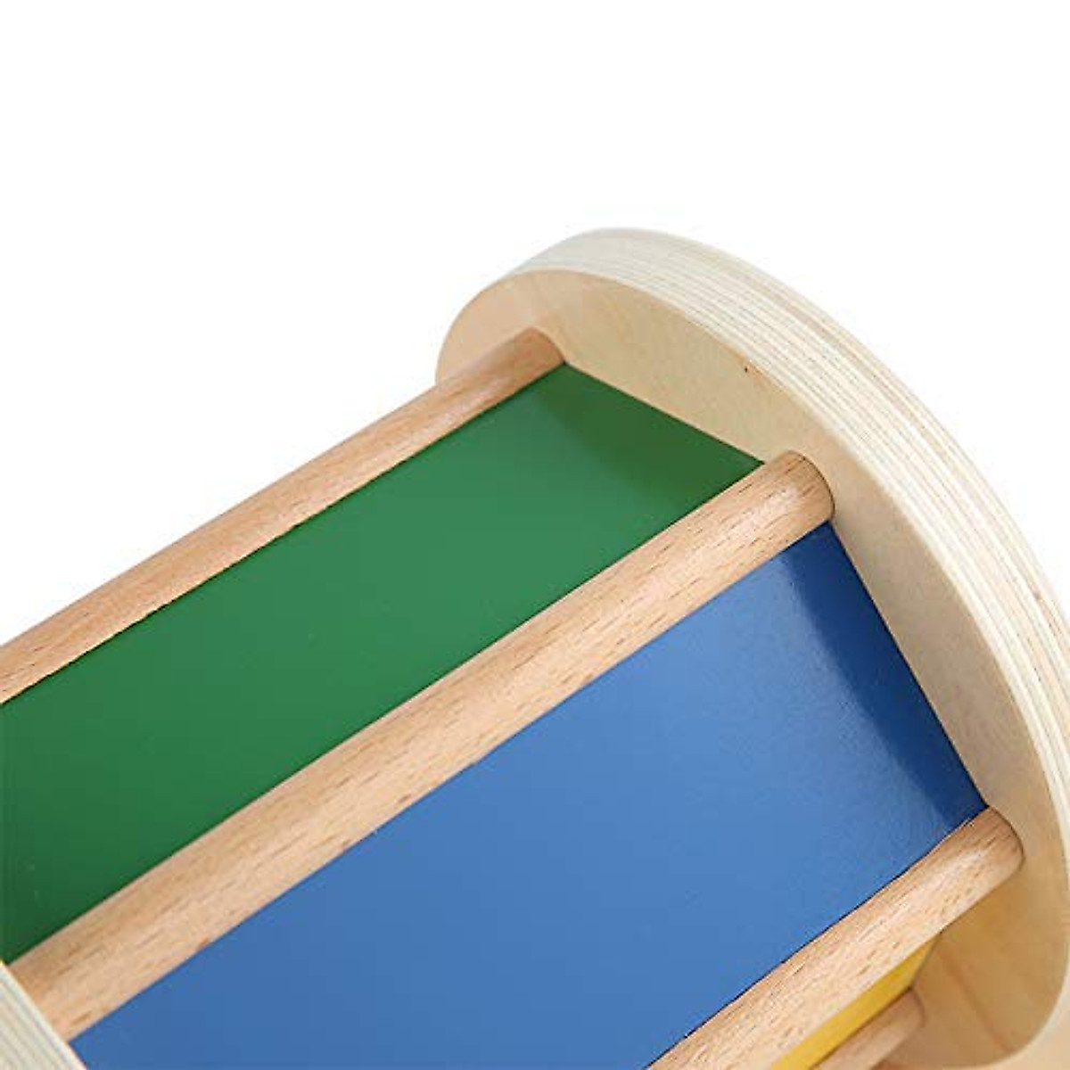 Adena Montessori Full-Size Spinning Drum Montessori Toys for Infant 6-12 Months 1 Year Old Babies Toddlers (Typical)