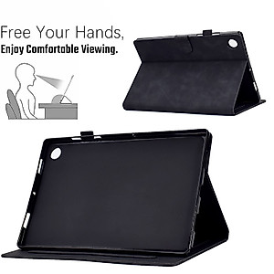 Tablet PC Case Compatible with Samsung Galaxy Tab A8 10.5inch X200/X205 Case (2021),Premium Leather Case Slim Folding Stand Folio Cover Protective Cover with Card Slot/Auto Sleep Wake Tablet home ( Co