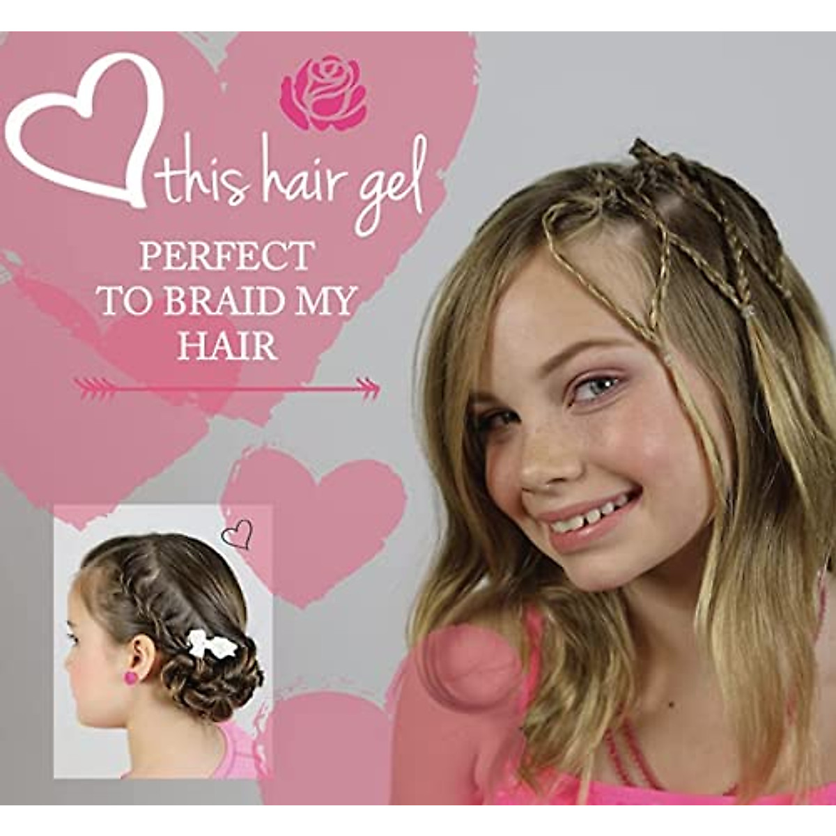 Hair Gel for Kids | Light Hold | Chemical Free | Made with Organic Aloe Vera and Vitamins | Safe on Babies, Toddlers, Men and Women | Always Paraben, Sulfate & Fragrance Free | Made in USA (1 Unit)