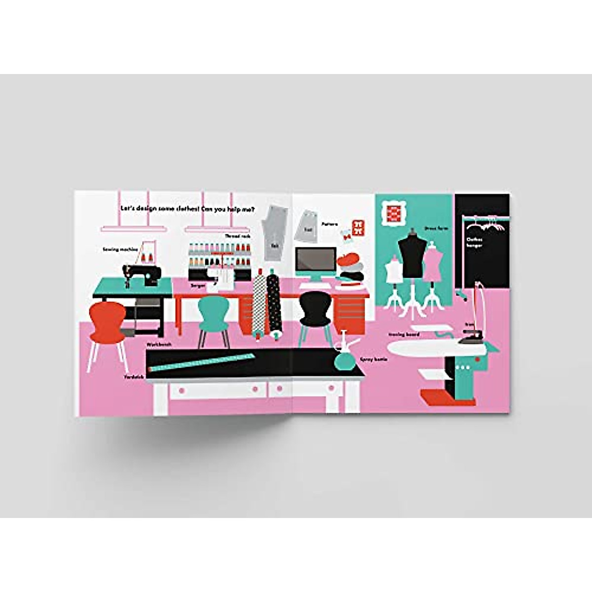 I Am A Little Fashion Designer (Careers for Kids): (Toddler Activity Kit, Fashion Design for Kids Book) (Little Professionals)