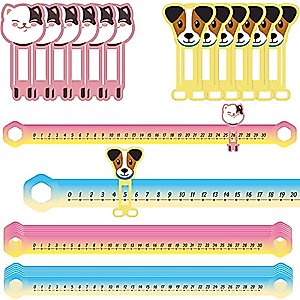 12 Pieces Slide and Learn Number Line Positive Integers Number Lines 21 x 3 Inch Number Line Focuses on Numbers 0 to 30 for Kindergarten School and Home