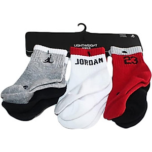 Air Jordan Boys Jumpman Sports Socks (as1, age, 2_years, 4_years, 2 - 4 Years)
