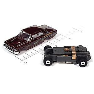 Auto World Thunderjet 1964 Ford Thunderbolt (Maroon) HO Scale Slot Car