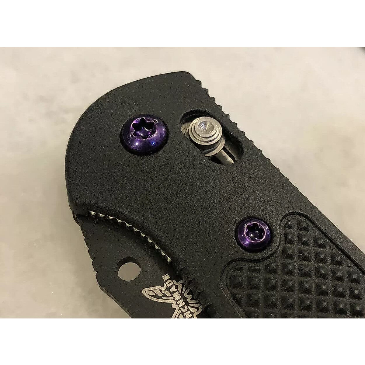 Purple Torx Screws Set For Benchmade Griptilian Scale Pivot & Clip 550 551 553