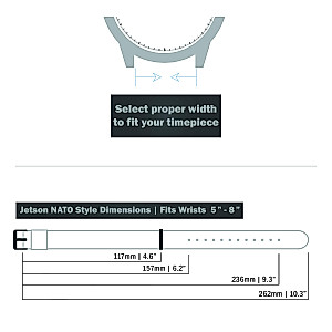 BARTON WATCH BANDS, 24mm Army Green - Elite NATO® Style Watch Strap - Black Buckle - Seat Belt Nylon Watch Bands