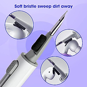 Goatwaii Pen Kit for Bluetooth Earbuds Pen Kit, Multifunction Electronics with Soft Brush for Wireless Earphones Bluetooth Headphones Charging Box Accessories, Computer, Camera