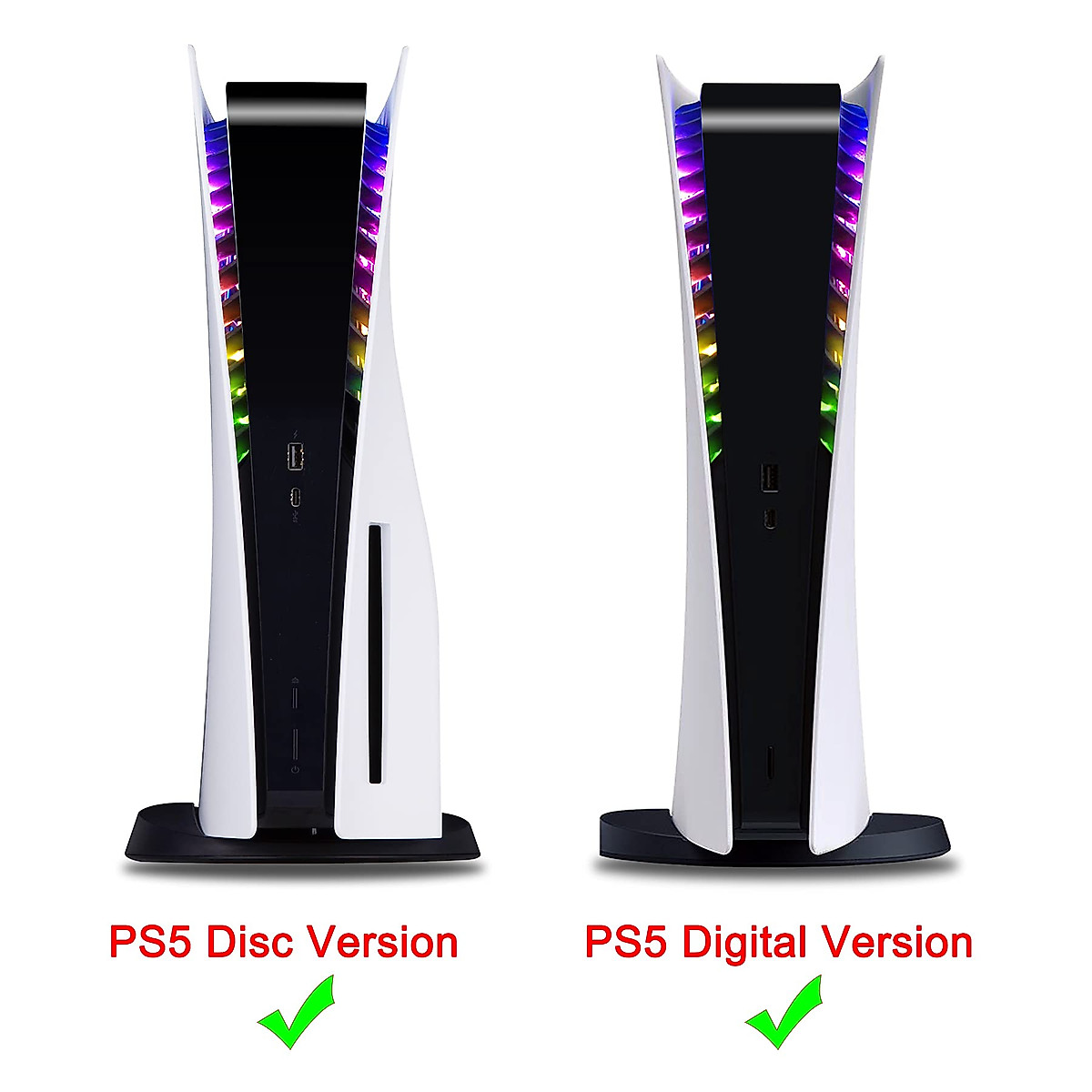 eXtremeRate LED Light Strip Illuminated Charging Cable for ps5