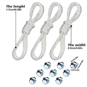 AIKENING Gx160 Recoil Starter Pull Start Assembly with Recoil Starter Rope Pull for Honda Recoil Starter(Pack of 2) Recoil Starter Rope X3 Bolts X9 Fit for Gx120 Gx160 Gx200