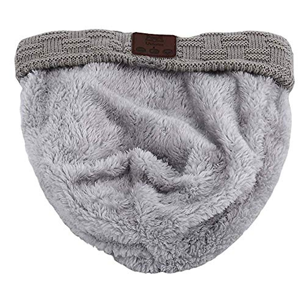 BearsFire Wireless Music Beanie Hat Headphone wiht Bluetooth Stereo Speaker Mic Hands-Free Earphones Cap Winter Warm Thick Skull Knit Music Hat Gifts for Men Women Ourdoor Sports Skiing Skating Hiking