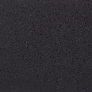 Amisco Josie 48" Round Table - Greyish-Brown TFL/Black Metal