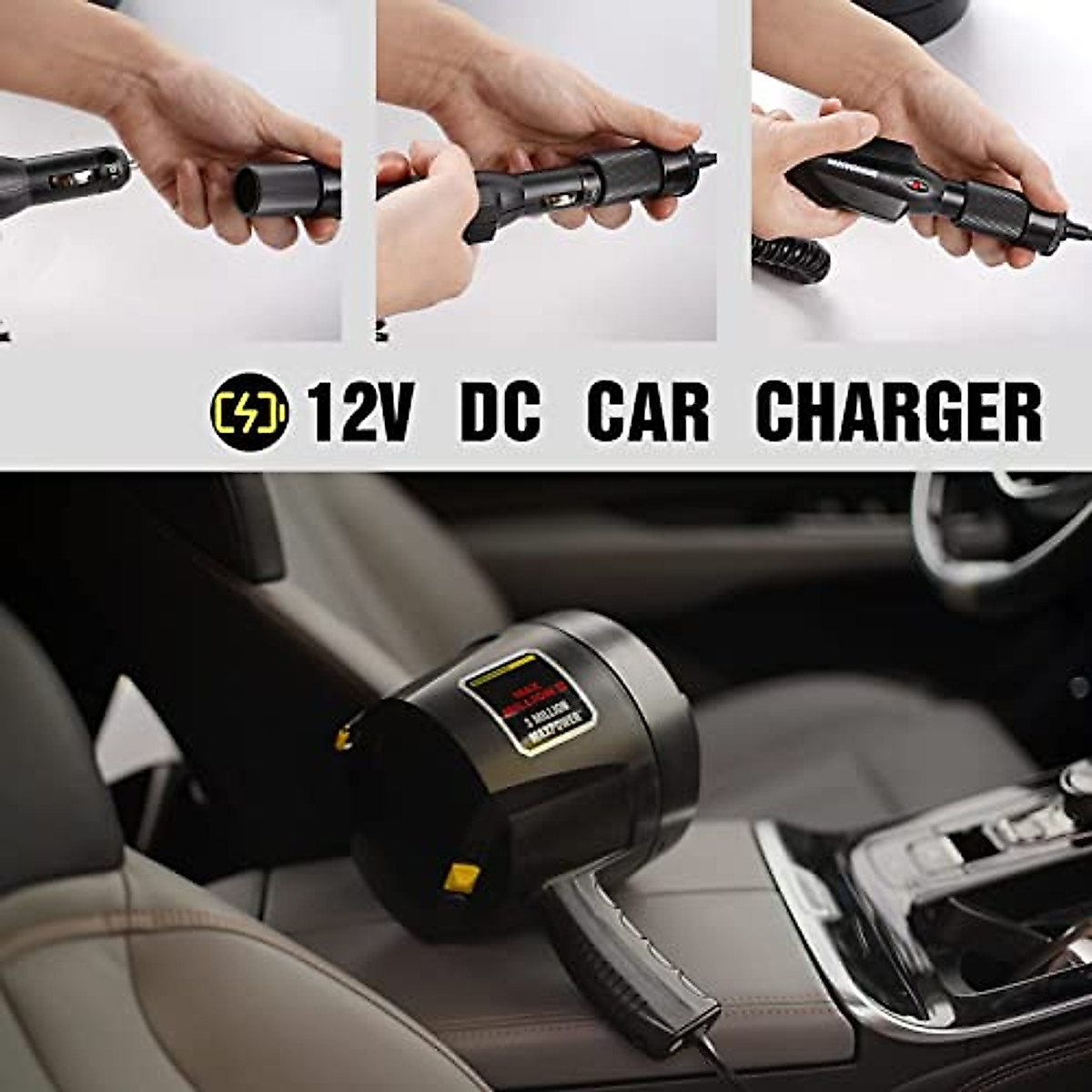 800-2301-0 Max Million III with 12V DC Charger Halogen Bulb Spotlight