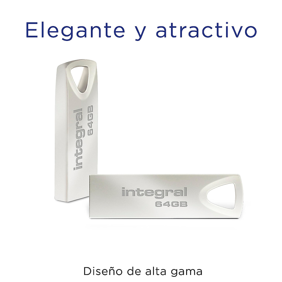 Integral 64GB Arc USB 2.0 Flash Drive