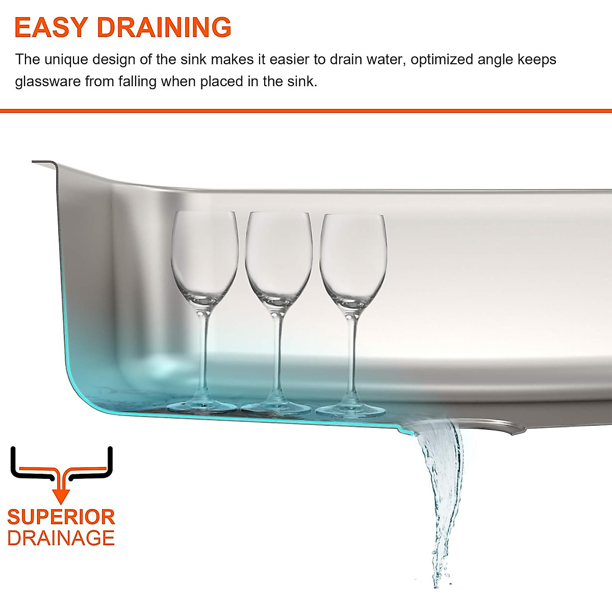 Blenzia 33 Inch Double Bowl Kitchen Sink Topmount 50/50 Drop In 18 Gauge 304 Stainless Steel Sinks with Basket Strainer 33” x 22” x 9”