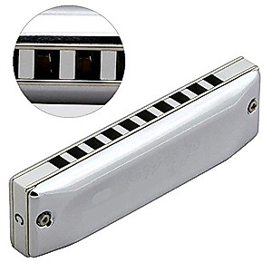 WAAZVXS 580/20 Diatonic Harmonica for MS Series Diatonic 10 Holes Mouth Organ Key C Musical Instruments Armonica Blues (Color : Key F)