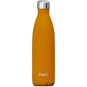 S'well Stainless Steel Water Bottle, 25oz, Golden Hour, Triple Layered Vacuum Insulated Containers Keeps Drinks Cold for 48 Hours and Hot for 24, BPA Free, Perfect for On the Go
