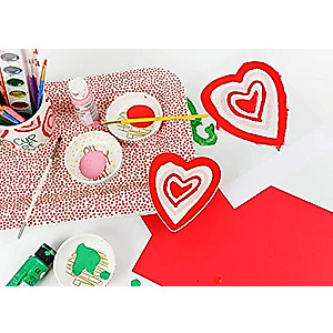 HAPPY EVERYTHING! Red Small Dot Mini Entertaining Rectangle Platter