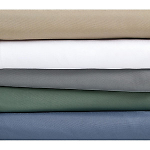 London Fog Garment Washed Solid Duvet Set Green Microfiber 3-Piece Full/Queen Duvet Set, Solid Themed, Adult and Teen, Oeko-TEX Certified