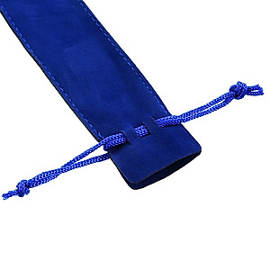 50 Pieces Pen Pouch Velvet Drawstring Pen Bag Velvet Case Pencil Bag for Pen and Pencil (Multicolor)