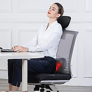 CooCoCo Shiatsu Neck Massager Pillow with Heat, Neck and Back Massager, Gifts for Women/Men/Mom/Dad,Pillow Massager for Neck and Back,Shoulders