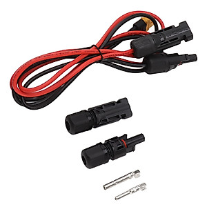 Solar Cable Connector Station Photovoltaic Line Line And Cable Adapter with Connector Adaptor Cord Wire Wire Rope Connector Adapter Solar Battery Chargers Charging Kits