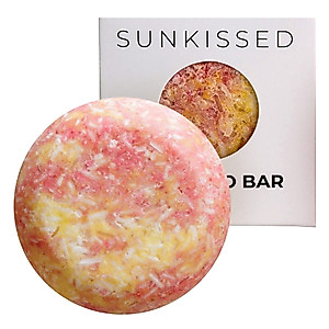 Suds & Co. Solid Shampoo Bar, Zero Waste Shampoo, Natural Shampoo Bar Soap, Sustainable, Eco-Friendly Hair Care - Sunkissed, 3.0 Ounce