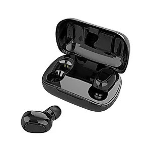 newshijieCOb L21 TWS Bluetooth 5.0 Earphones Sports Wireless Earphones in-Ear Bluetooth Earbuds for iOS Android Black